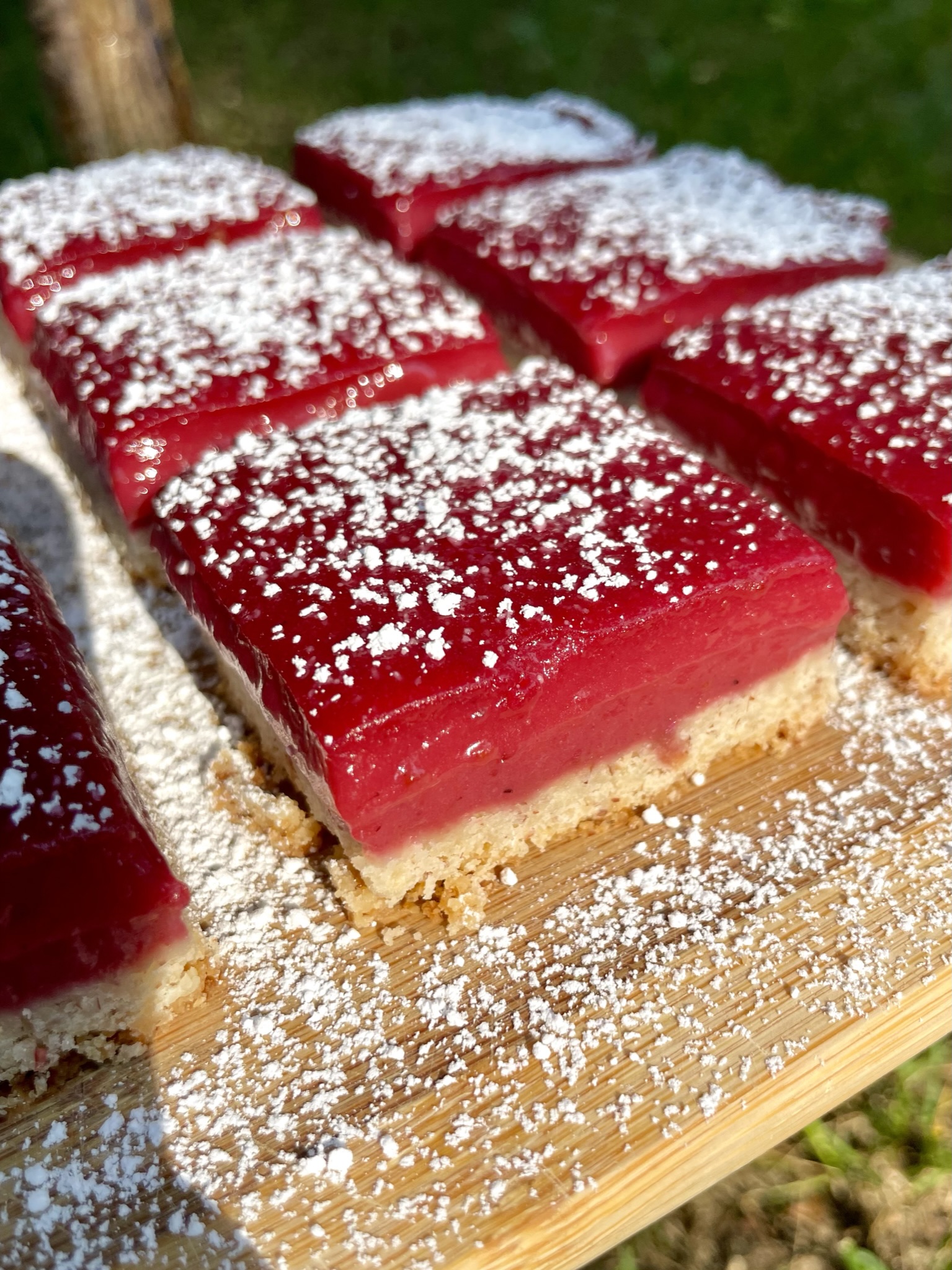 Raspberry Bars - Oryana